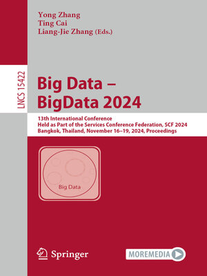 eBook - Big Data – BigData 2024 by Yong Zhang · OverDrive: Free ebooks, audiobooks & movies from ...